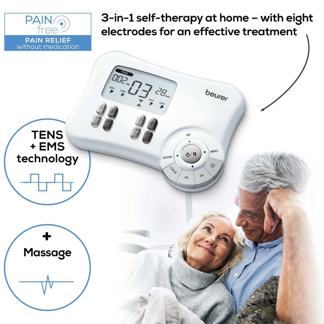 3-in-1 Digital TENS/EMS unit EM 80 | BEURER — iElder.Asia (Asian ...