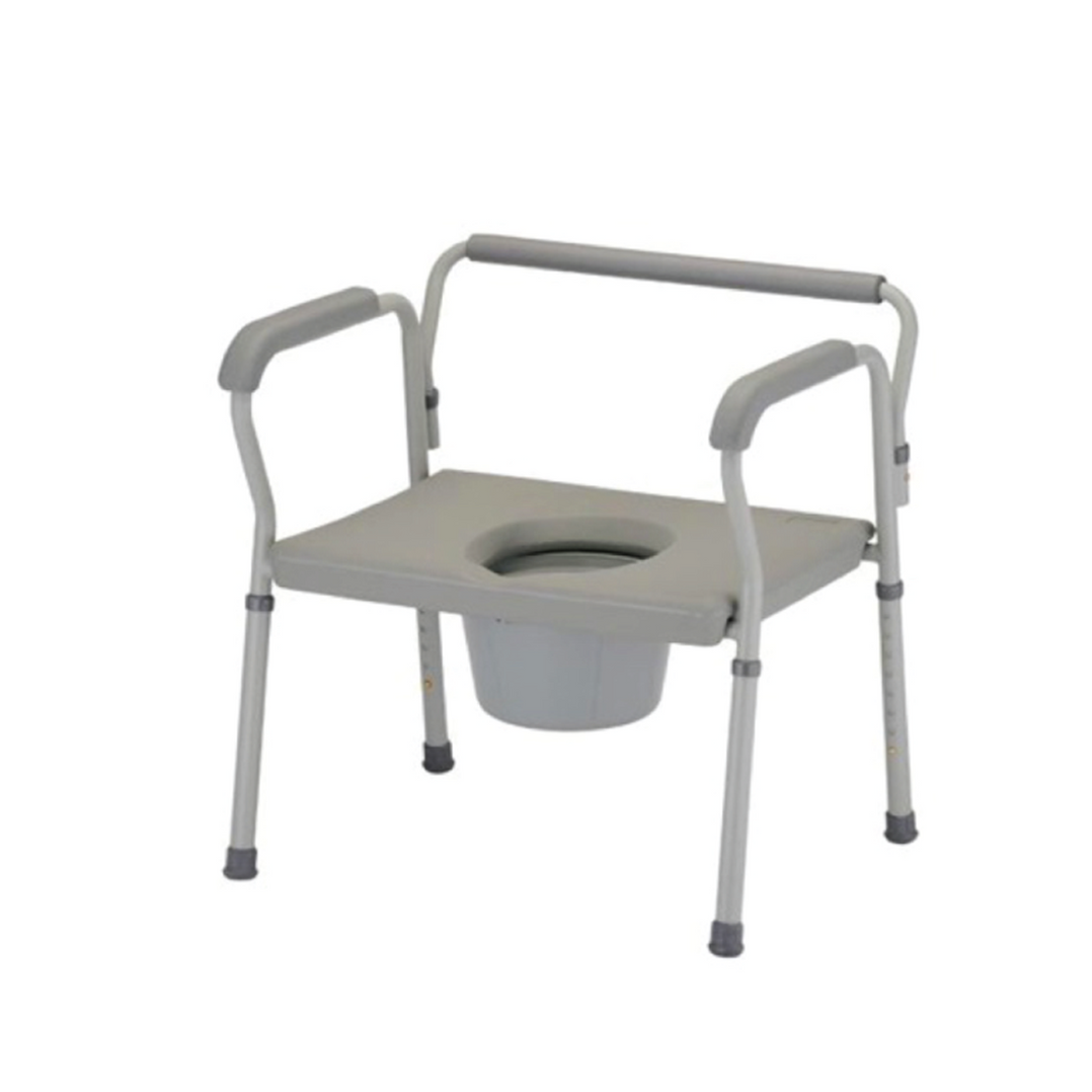 Deluxe Heavy Duty Xl Epoxy Commode Chair | Hopkin — iElder.Asia (Asian ...