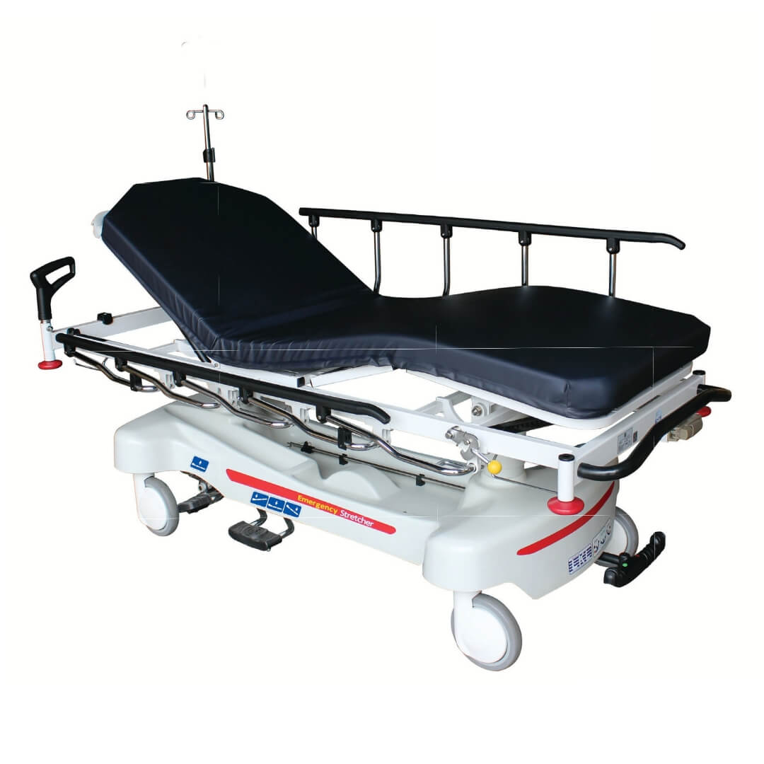 Hospital Patient Transport Trolley / Bed PT5512 — iElder.Asia (Asian ...
