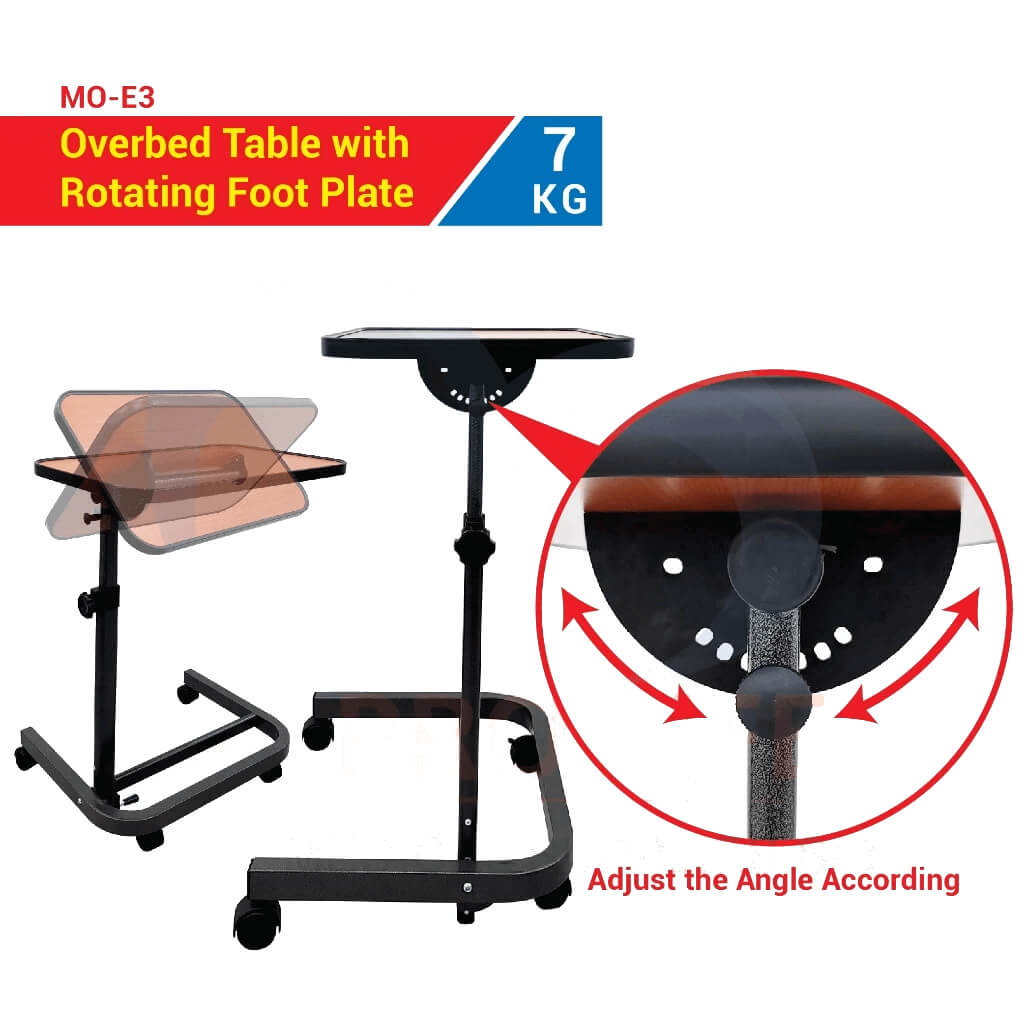 Overbed Table and Cardiac Table — iElder.Asia (Asian Integrated Medical ...
