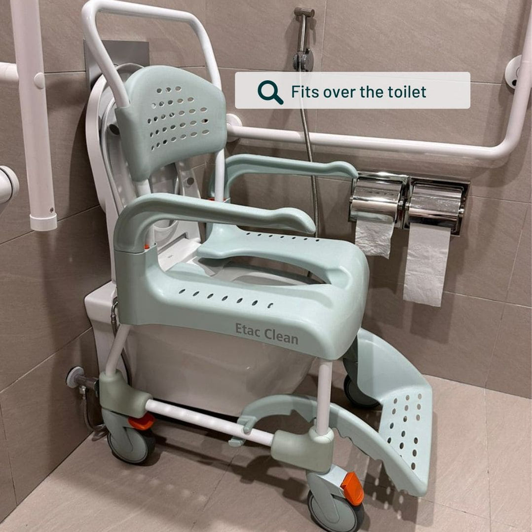 Shower Commode Chair Back Opening | Etac Clean — iElder.Asia (Asian ...