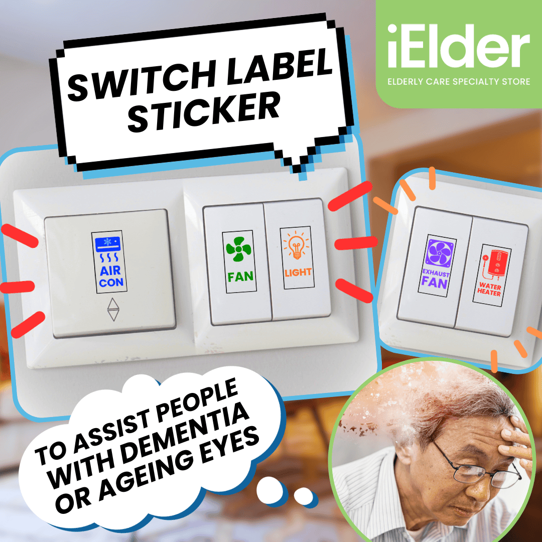 Switch Label Sticker (20 stickers) | iElder — iElder.Asia