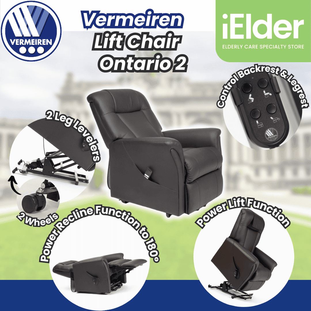 Auto Power Recline and Lift Chair | Vermeiren Ontario 2 — iElder.Asia ...