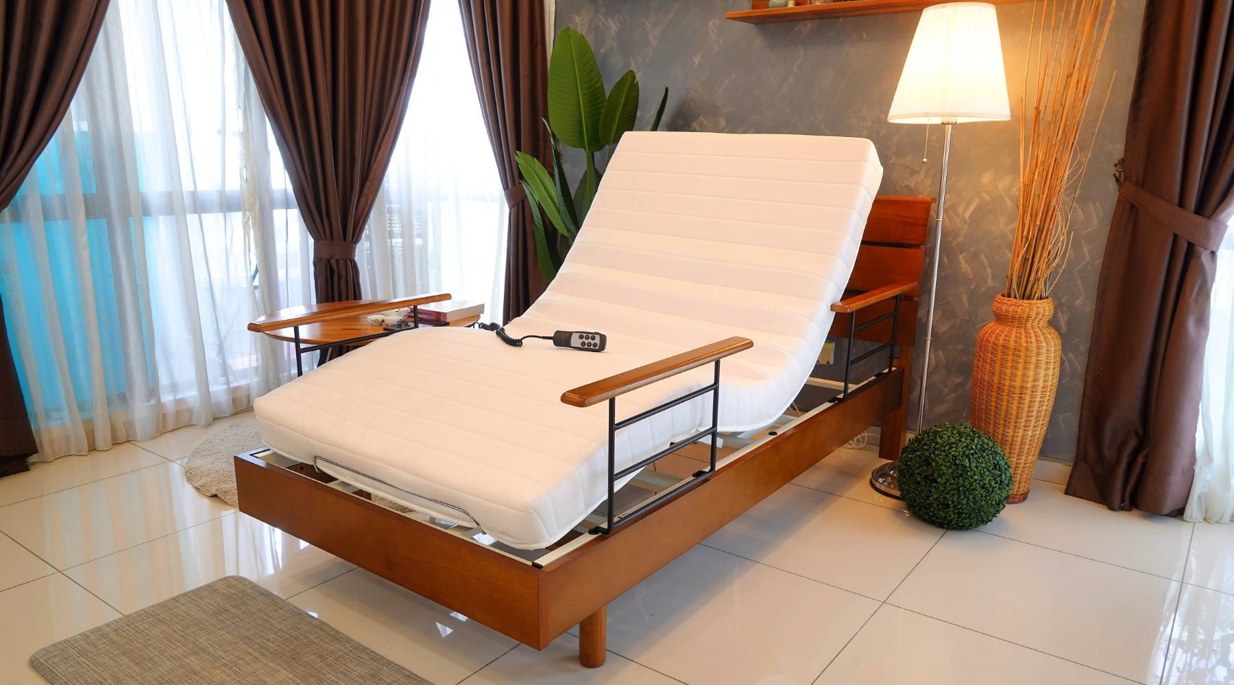 AIM Healthcare Home Care Reclining Bed — iElder.Asia (Asian Integrated ...