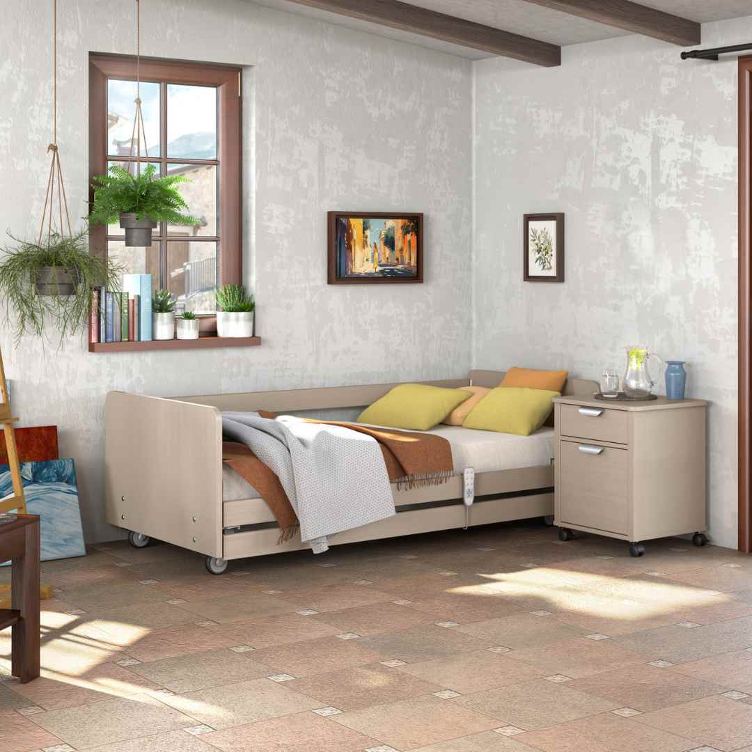 Mobile Nursing Care Bed | Wissner-Bosserhoff Movita SC — iElder.Asia ...