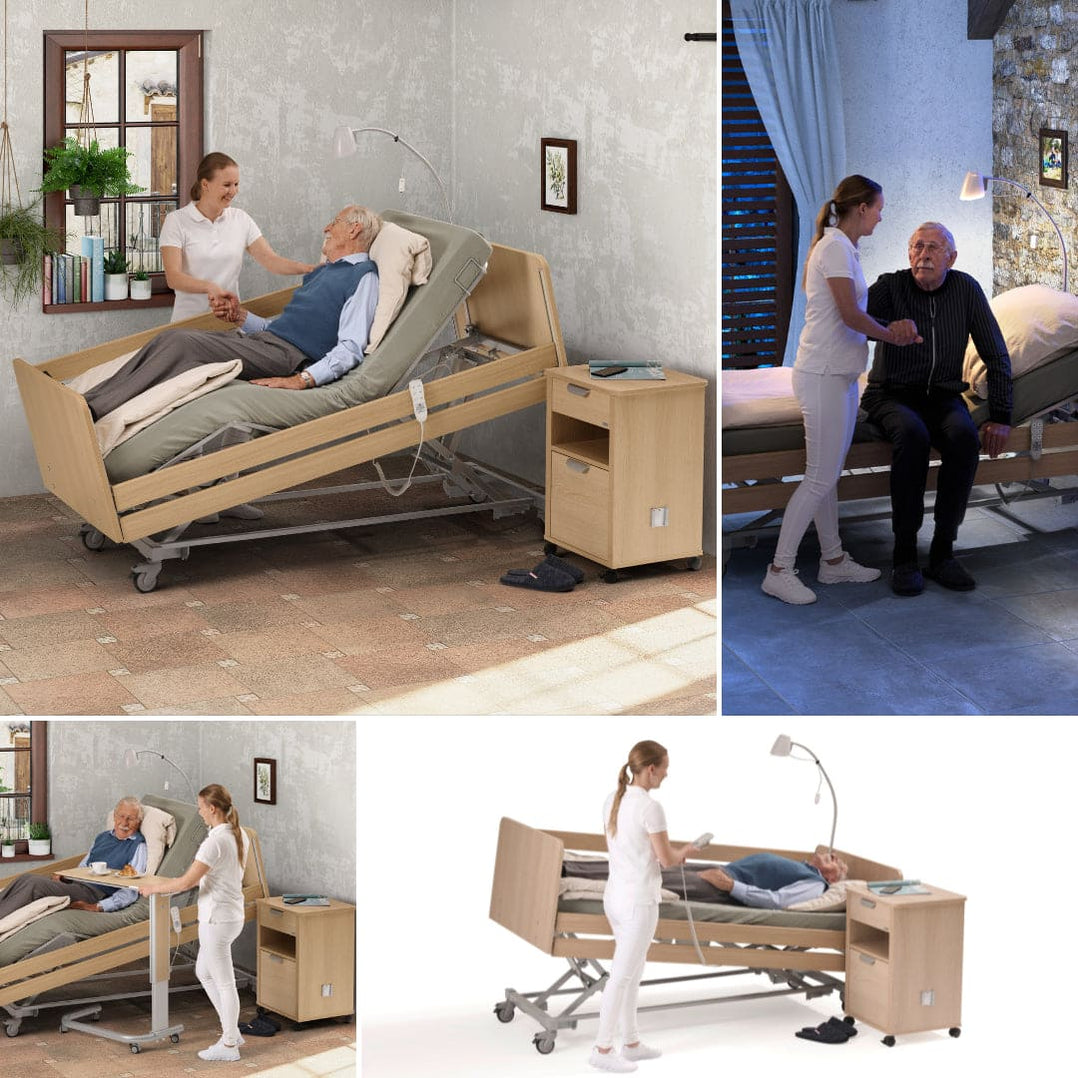 Mobile Nursing Care Bed | Wissner-Bosserhoff Movita SC — iElder.Asia ...