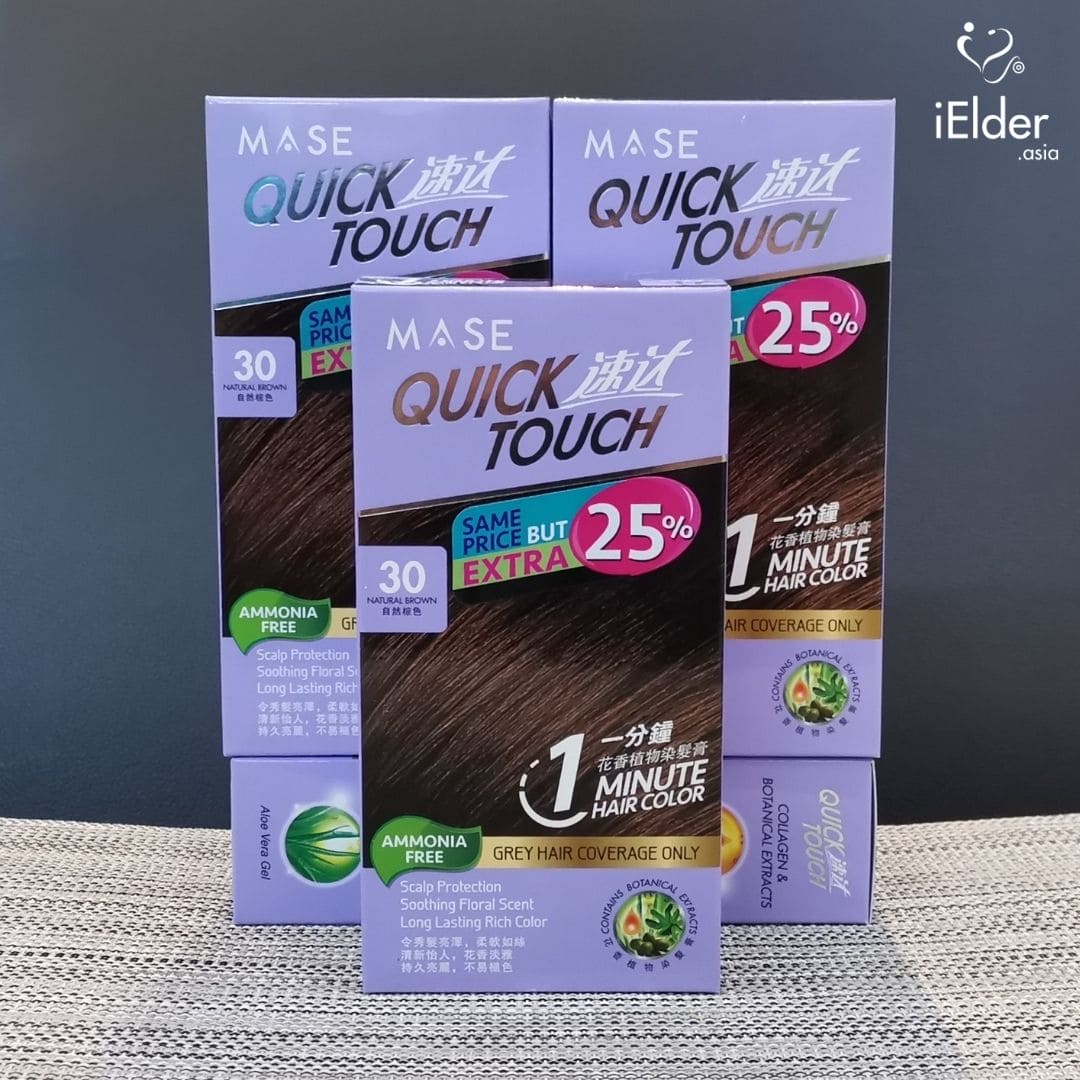 MASE Quick Touch Hair Colour (No 30, natural brown), per bottle ...