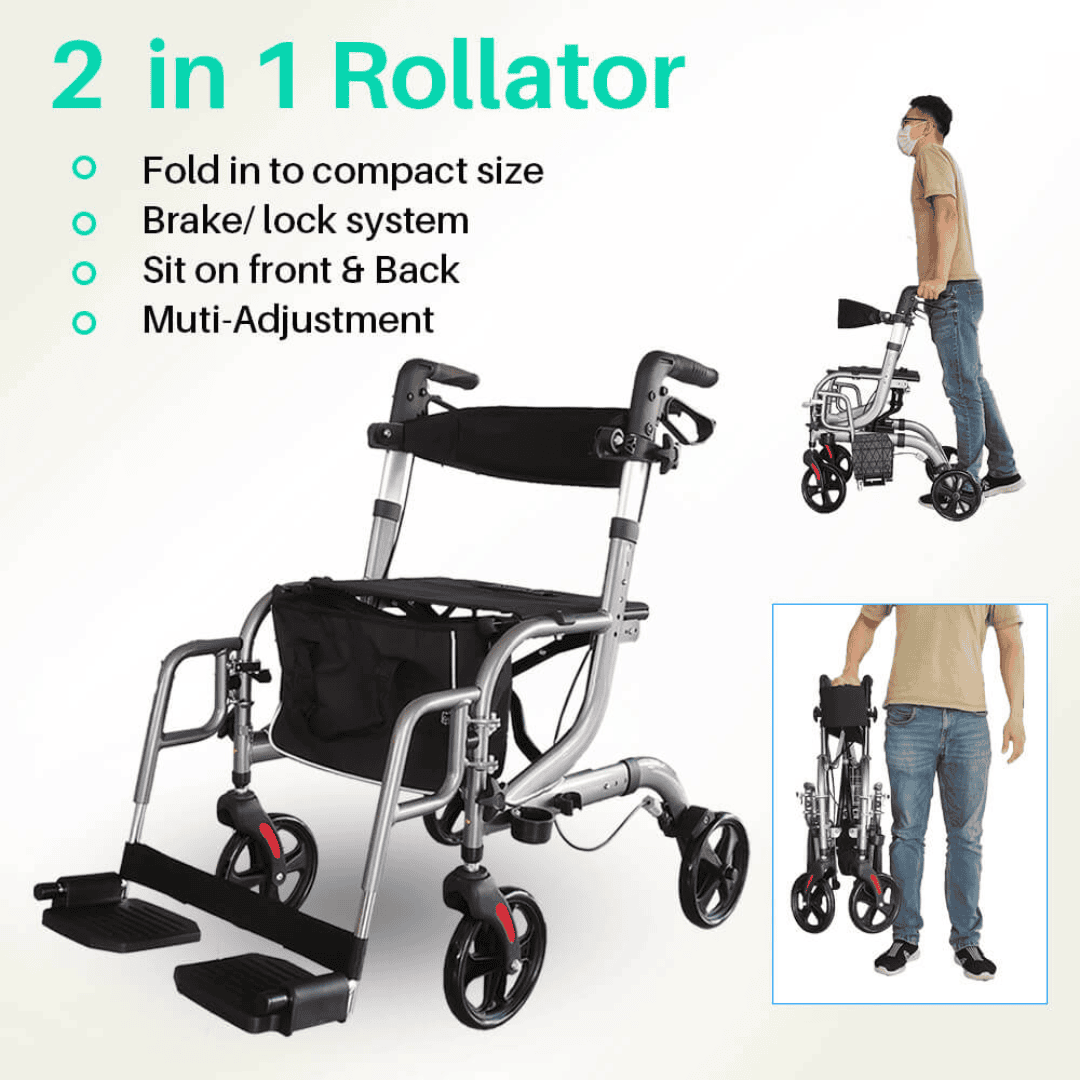 Foldawheel Walker (Rollator) — iElder.Asia (Asian Integrated Medical ...