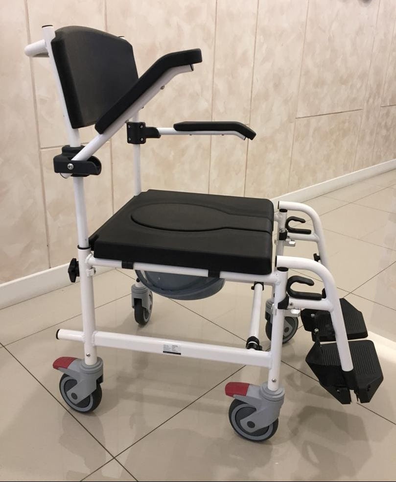 Commode with wheels — iElder.Asia (Asian Integrated Medical Sdn Bhd ...